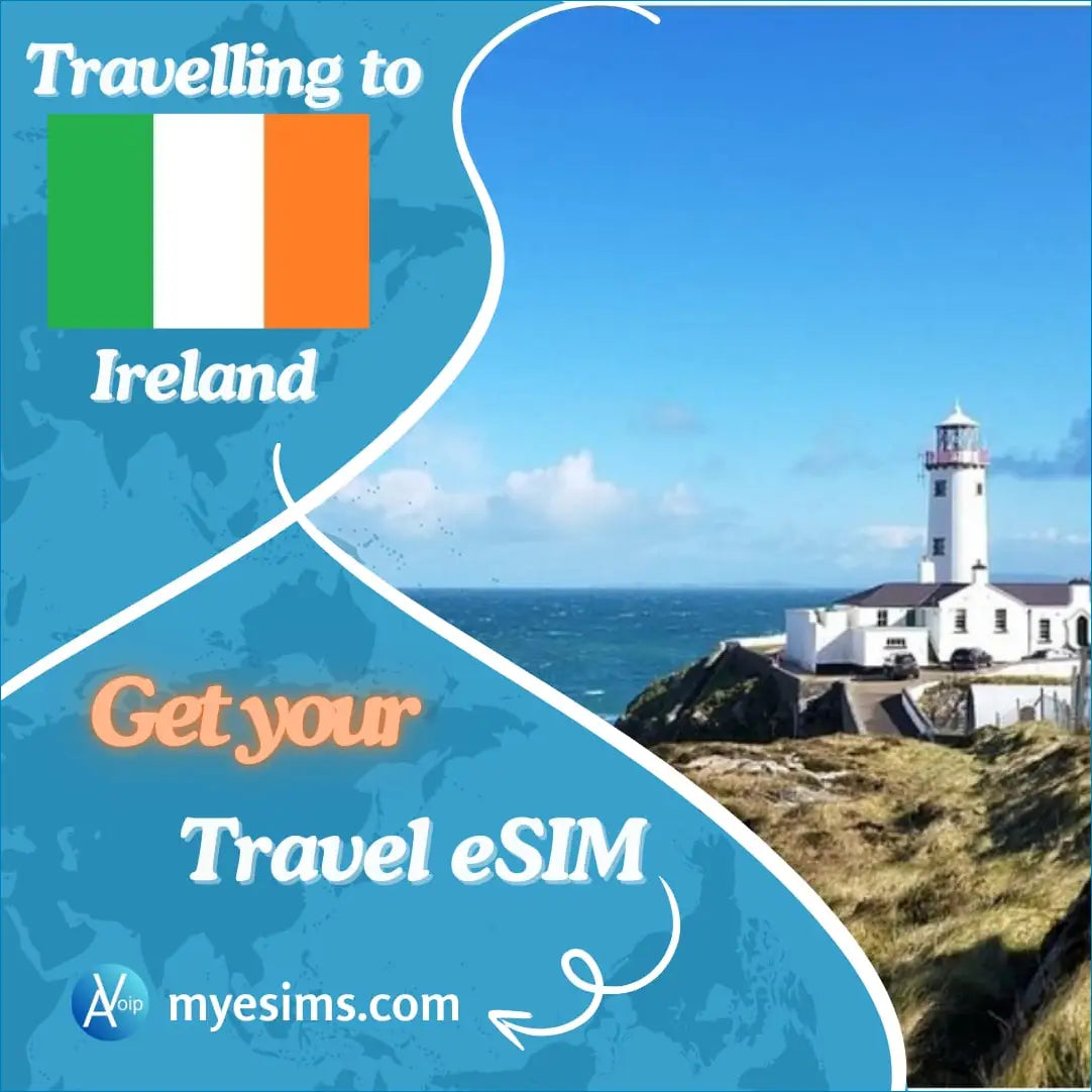 Ireland Travel eSIM for Seamless Connectivity – ACRONYM VOIP LTD